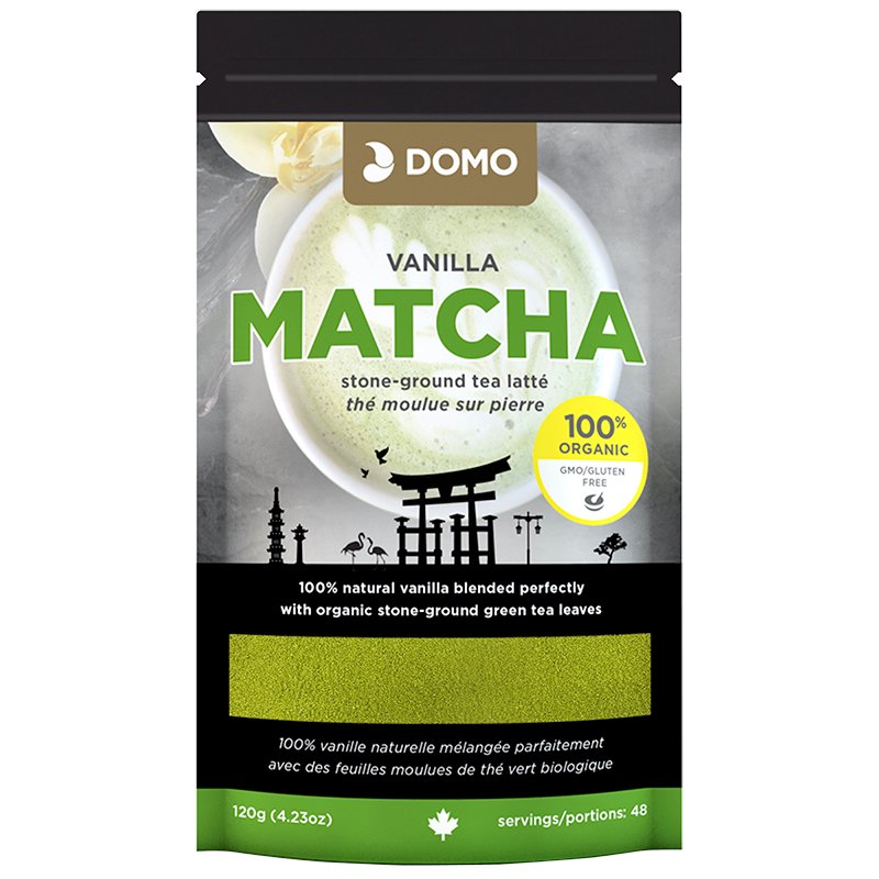 Domo Vanilla Matcha Latte 120g – Cafe Royale Inc.